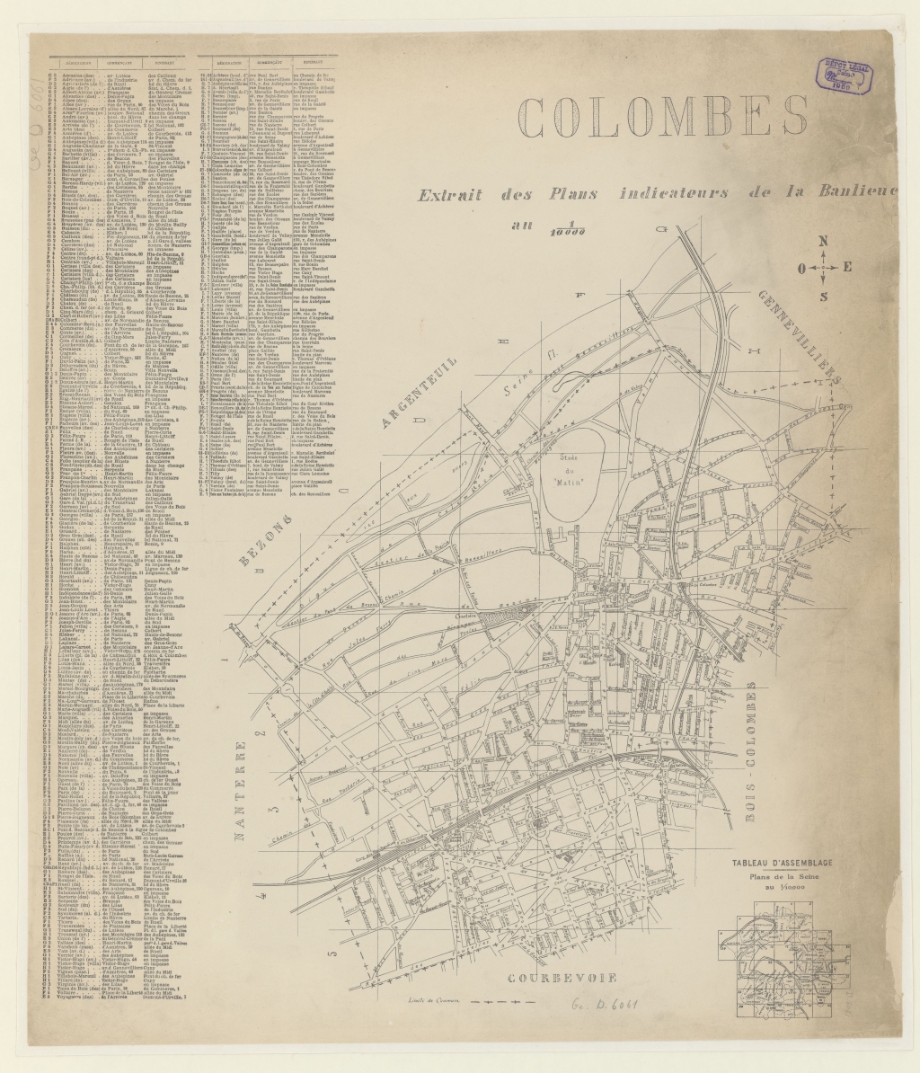 plan-colombes-1909-lr | Colombes notre Ville.